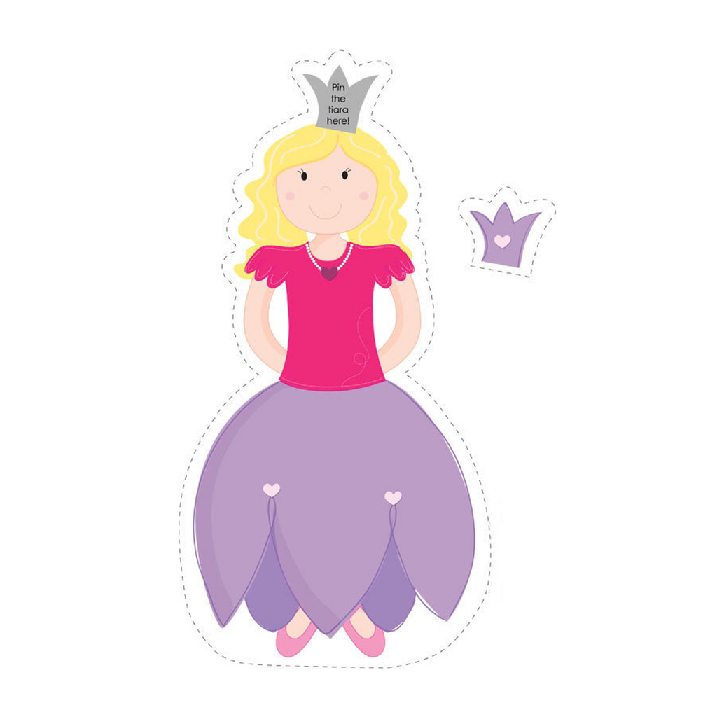Princess Party Games Printables Henbrandt Pin The Crown On The